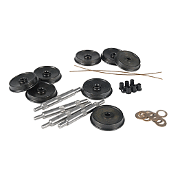 NWSL - 3-Rail - 4-Axle Conversion Kit to 2-Rail; For MTH, Lionel ...