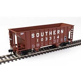Walthers - 34' 100-Ton 2-Bay Hopper - Ready to Run - Southern Railway ...