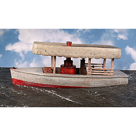 Frenchman River Modelworks - 34' Steam Launch Kit - Waterline Hull ...