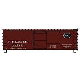 Accurail - 36' Double-Sheathed Wood Boxcar w/Steel Roof, Ends ...