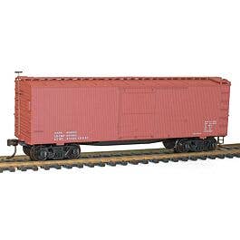Accurail - 36' Double-Sheathed Wood Boxcar w/Steel Roof, Ends ...