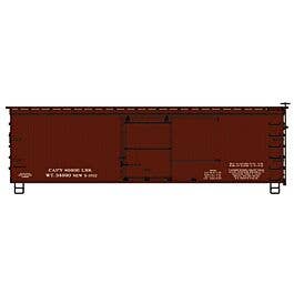 Accurail - 36' Double-Sheathed Wood Boxcar w/Steel Roof, Ends, Straight ...