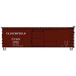 Accurail - 36' Double-Sheathed Wood Boxcar w/Steel Roof, Wood Ends ...