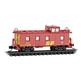 MicroTrain - 36' Riveted-Steel Cupola Caboose - Ready to Run - Santa Fe ...