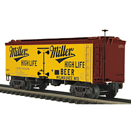 MTH - 36' Wood Reefer - Premier - 3-Rail - Ready to Run - Miller ...