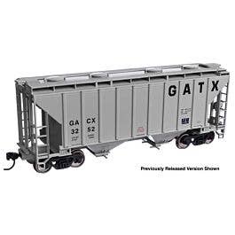 Walthers - 37' 2980 Cubic-Foot 2-Bay Covered Hopper - Ready to Run ...