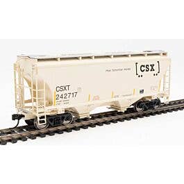 Walthers - 39' Trinity 3281 2-Bay Covered Hopper - Ready to Run - CSX ...