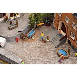 Faller - 3 Village Fountains - 272-180875