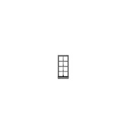 Tichy - 4-4 Double-Hung Window with Glazing - 26 x 63" Scale (Fits .20 ...