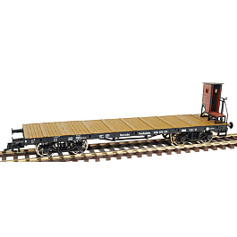 Fleischman - 4-Axle Stake Wagon w/Brakeman's Cab Type SSk Koln - DRG ...