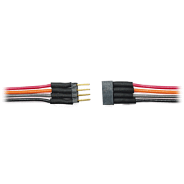 TCS - 4-Pin Micro Connector - .122 x .59 x .177" with 6" Wire Leads ...