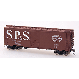 Intermount - 40' 12-Panel Boxcar - Ready to Run - Spokane, Portland ...