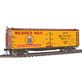 Laser-Art - 40' ACF/URTX Wood Reefer - Assembled - Wilson's Milk - 181 ...