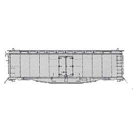 Intermount - 40' ATSF Style Reefer - Undecorated - 85-41199