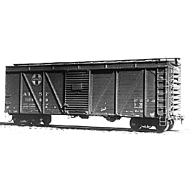 Westerfld - 40' Composite Boxcar - ATSF BX-12 w/Raised Roof - 783-4751