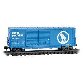 MicroTrain - 40' Double-Door Boxcar No Roofwalk & High Ladders - Ready ...