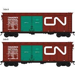 Bowser - 40' Double-Door Steel Boxcar - Ready to Run - Canadian ...