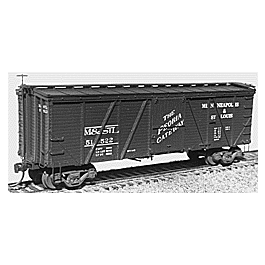 Westerfld - 40' Fowler Boxcar - MStL, Modernized - 783-4453