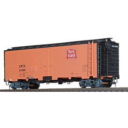 Walthers - 40' General American Meat Reefer - Kit - Rock Island - 932-2562