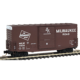 MicroTrain - 40' Hy-Cube Boxcar - Milwaukee Road #4608 (Milwaukee ...