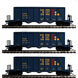 Walthers - 40' Ortner 100-Ton Open Aggregate Hopper Ready to Run 3-Pack ...