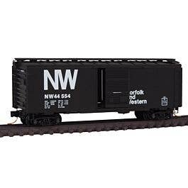 MicroTrain - 40' Single-Door Boxcar - Ready to Run - Norfolk & Western ...
