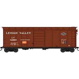 Bowser - 40' Single-Door Steel Boxcar - Ready to Run - Lehigh Valley ...