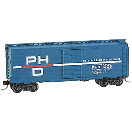 MicroTrain - 40' Single Door Boxcar - Port Huron & Detroit #1305 ...