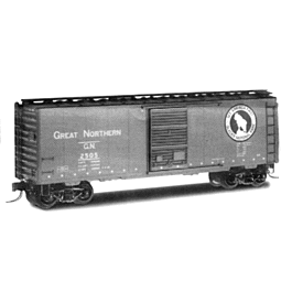 MicroTrain - 40' Single Door Boxcar - GN 2-Pack #2528 & #2510 (Both ...