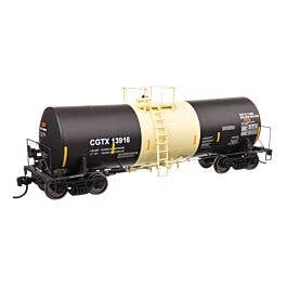 Walthers - 40' Trinity 14,000-Gallon Molten Sulfur Tank Car - Ready to ...