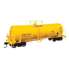 Walthers - 40' Trinity 14,000-Gallon Molten Sulfur Tank Car - Ready to ...