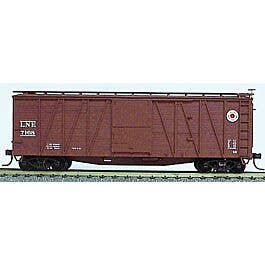Accurail - 40' Wood 8-Panel Outside-Braced Boxcar w/Wood Doors & Steel ...