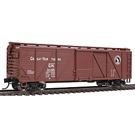 Walthers - 40' Wood Boxcar w/Dreadnaught Ends & Grain Doors - Ready to ...