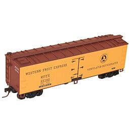 Accurail - 40' Wood Reefer - Kit - Western Fruit Express (Yellow ...