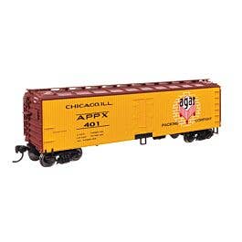 Walthers - 40' Wood Reefer with Steel ends - Ready to Run - Agar APPX ...