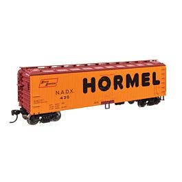 Walthers - 40' Wood Reefer with Steel ends - Ready to Run - Hormel NADX ...