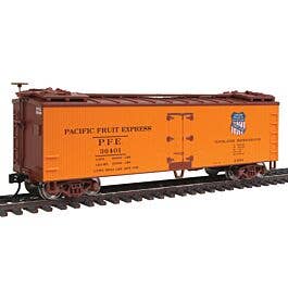 Walthers - 40' Wood Reefer with Wood Ends & Roof - Pacific Fruit ...