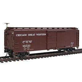 Walthers - 40' X-29 Boxcar - Ready to Run - Chicago Great Western ...