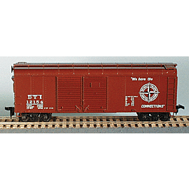 Bowser - 40' X-31 Round Roof Double-Door Steel Boxcar - Detroit, Toledo ...