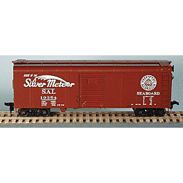 Bowser - 40' X-31a Round Roof Single-Door Steel Boxcar - Seaboard Air ...