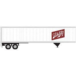 Atlas O - 45' Pines Trailer - Assembled - Schlitz (white, maroon) - 151 ...