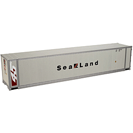 Atlas O - 45' Smooth-Side Container - Master(R) - Sea Land (white ...