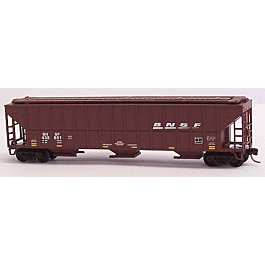 Red Caboos - 4700 Cubic Foot 3-Bay Covered Hopper w/Micro Trains Trucks ...