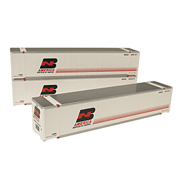 Intermount - 48' Smooth Side Container 2-Pack - Ready to Run - A-Line ...