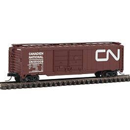 Atlas Trnm - 50' Double-Door Boxcar - Ready to Run - Canadian National ...