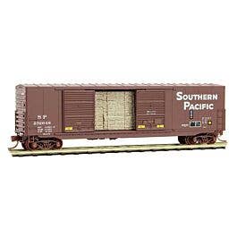 MicroTrain - 50' Double-Door Boxcar w/8' Doors, No Roofwalk, Lumber ...