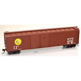 Bowser - 50' Double-Door Steel Boxcar - Kit - New York Central #45377 ...