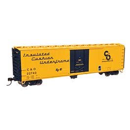 Walthers - 50' PC&F Insulated Boxcar - Ready to Run - Chesapeake & Ohio ...