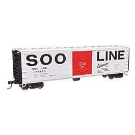 Walthers - 50' PC&F Insulated Boxcar - Ready to Run - Soo Line #177620 ...
