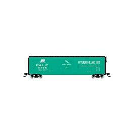 Rivarossi - 50' Plug-Door Boxcar No Roofwalk - Ready to Run - Pittsburgh & Lake Erie #6467 (Jade ...
